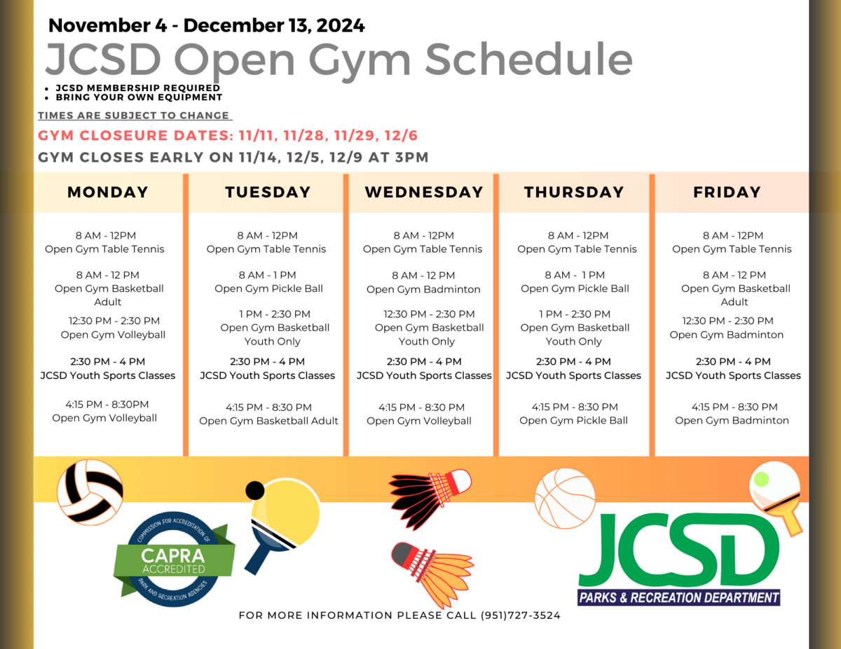 Open Gymnasium - JCSD