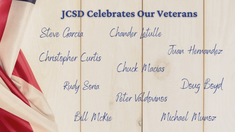 Veterans Day with JCSD - JCSD
