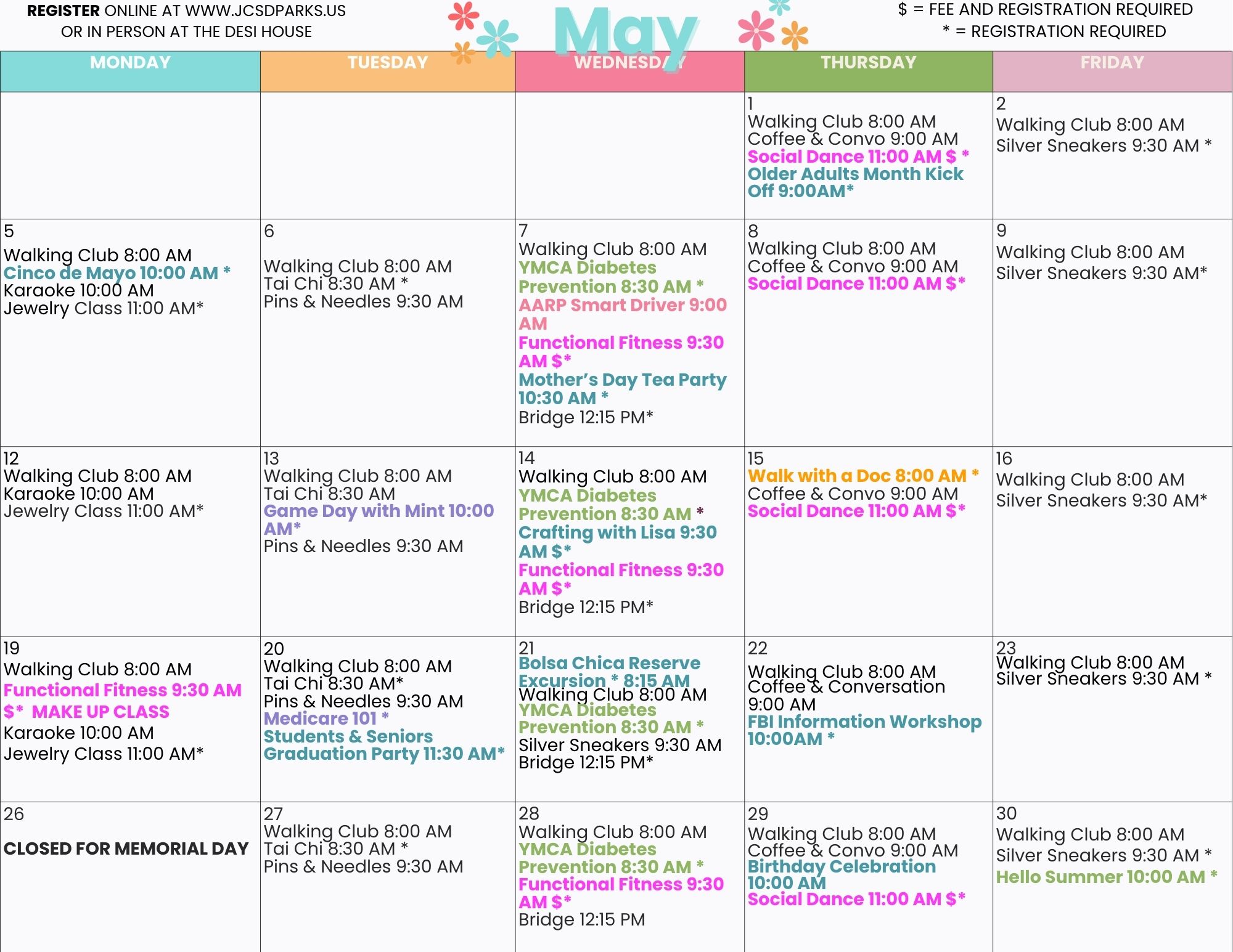 Senior Programs - JCSD